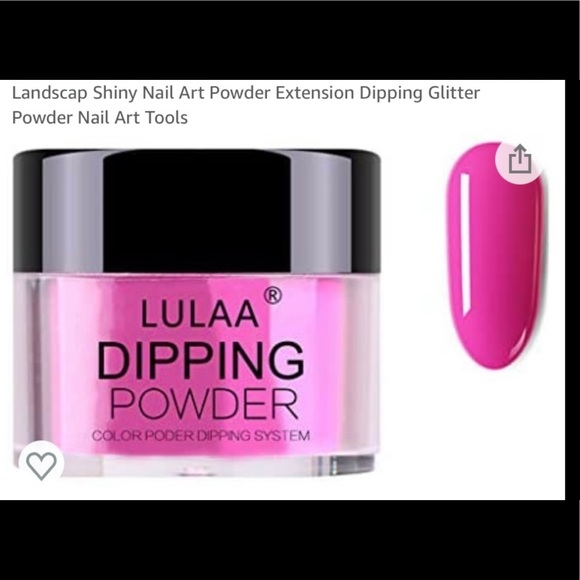Lulaa | Makeup | New Lulaa Hot Pink Dipping Powder | Poshmark